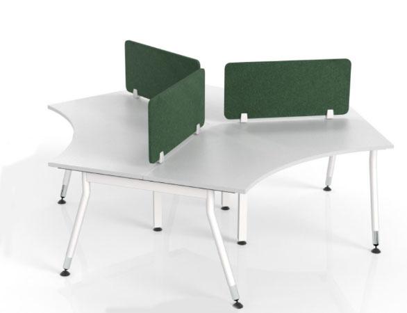 Eco friendly Desk Acoustic Screens Acoustic Noise Cancellation Office ...