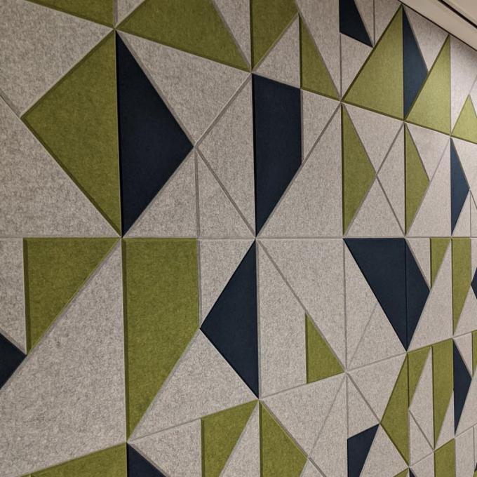 Wall Decoration Panels Polyester Acoustic Panels Modern ASTM E84 Class A