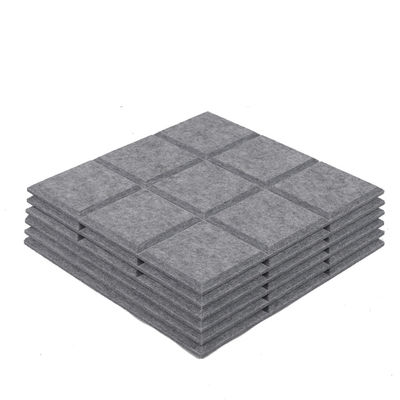 High Density Polyester Fiber Acoustic Panel PET Felt Sound Absorbing ...