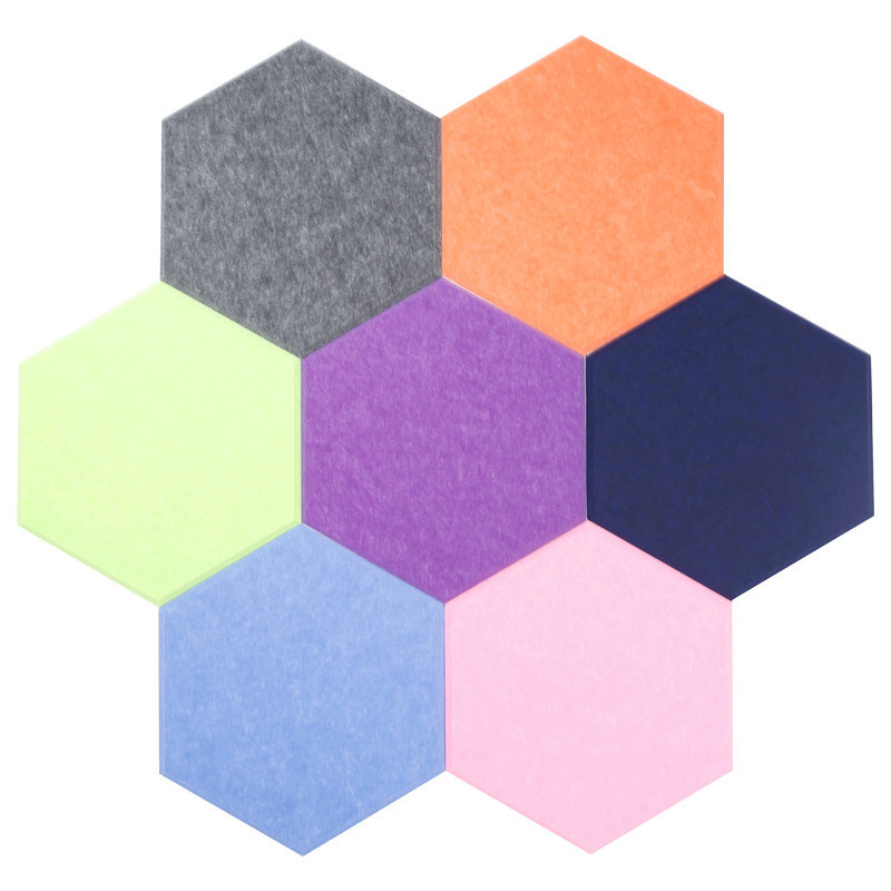 Hotel Noise Reduction Acoustic Panels 9mm Sound Absorbing