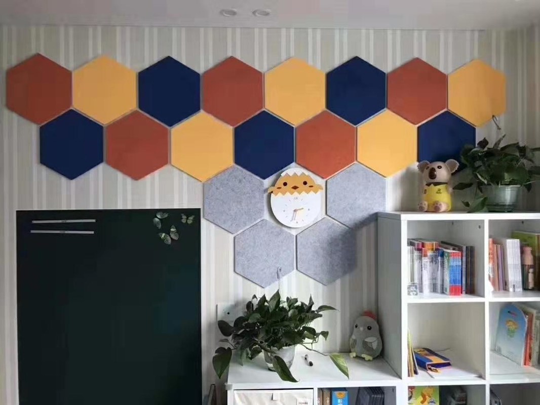 Hotel Noise Reduction Acoustic Panels 9mm Sound Absorbing