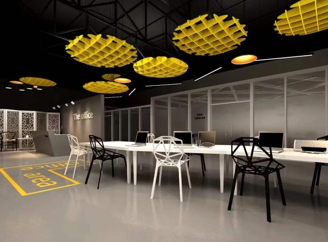 Recycled Eco Friendly Acoustic Panels High Density PET Ceiling Panels