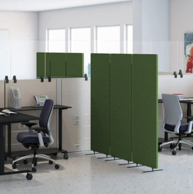 Polyer Fiber Beautiful Removable Acoustic Office Dividers Space Room ...