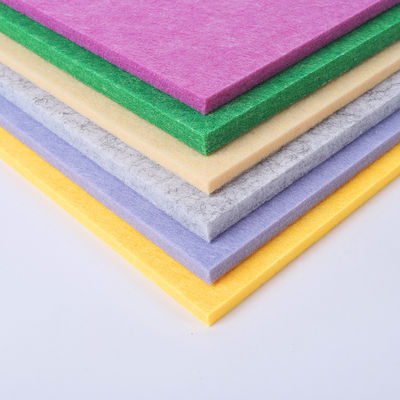100% Polyester Fiber Acoustic Panel Interior Decorative Absorption Wall ...